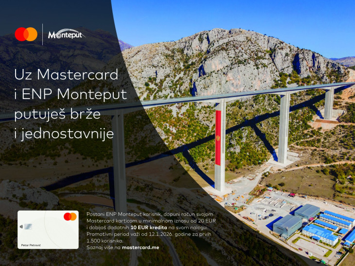 Monteput and Mastercard reward new ENP users with a ten-euro welcome bonus